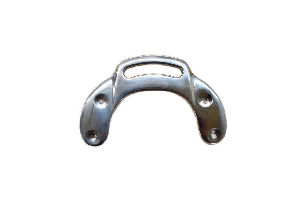 Stainless Steel Beveled Dees - Montana Leather Company