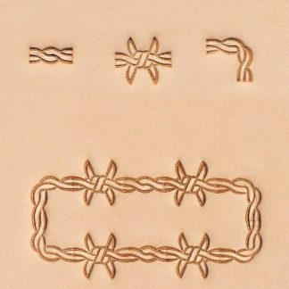Barbed Wire Stamp Set T8050 | Montana Leather Company