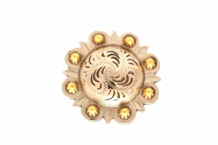 Thunderbird Round Concho - Montana Leather Company