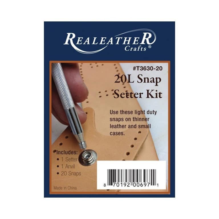 Leather Snaps & Chicago Screws | Montana Leather Company