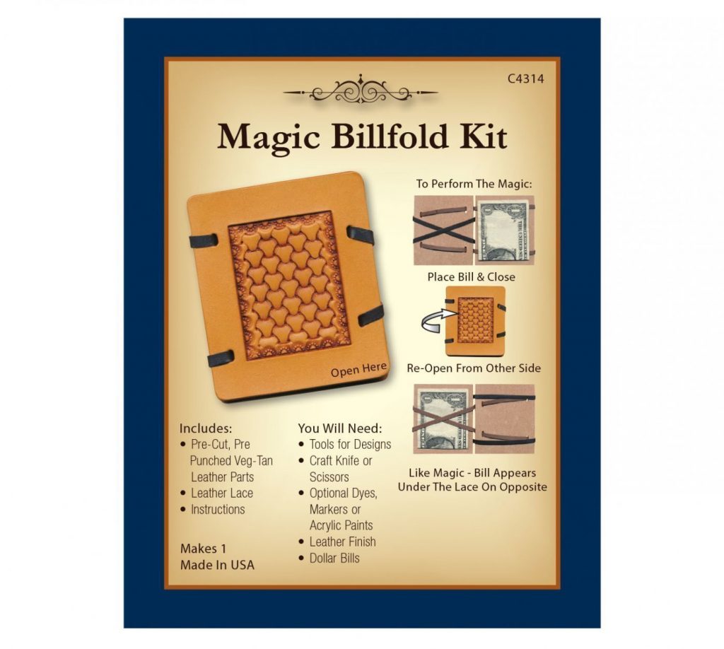 Magic Billfold Kit C4314 | Montana Leather Company