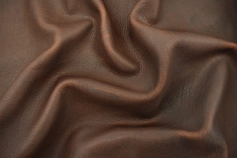 Bison / Buffalo Leather - Black - Montana Leather Company