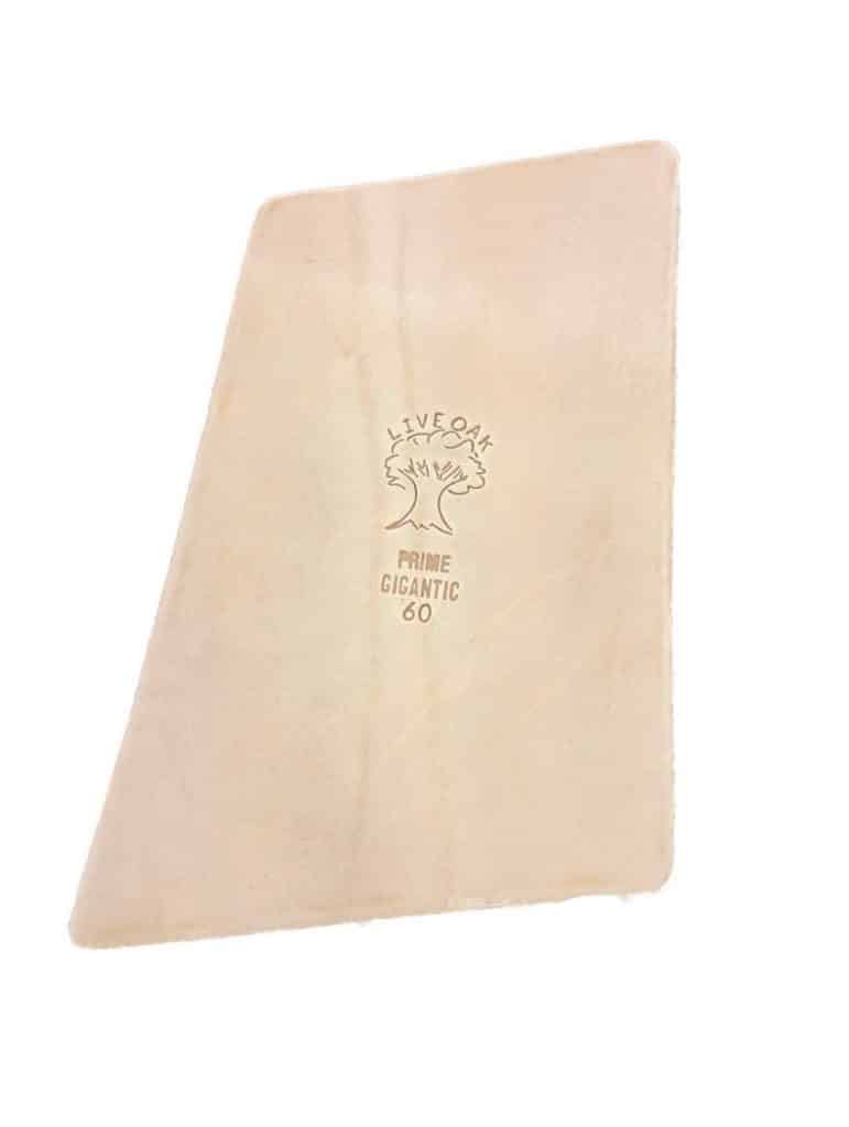 Live Oak Square Toe Leather Half Sole | Montana Leather Co.