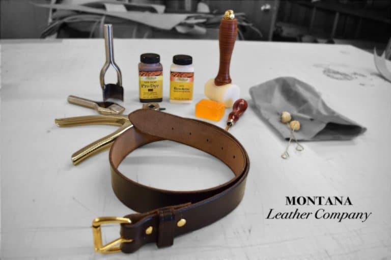 How to Make a Leather Belt - Montana Leather Company