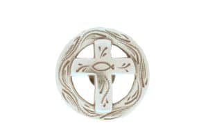 Antique Cross Concho | Montana Leather Company
