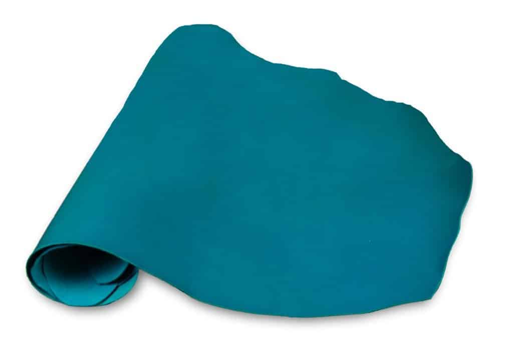 Vaqueta Turquoise Veg Tan Leather | Montana Leather Company
