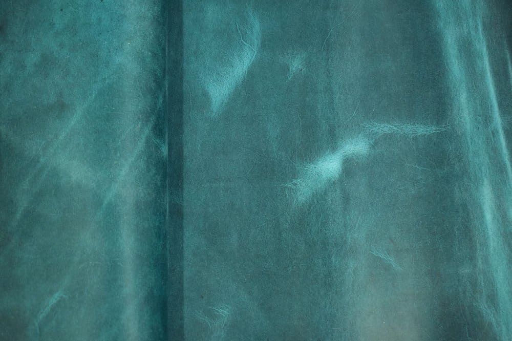 Turquoise Western Floral Leather - Montana Leather Company