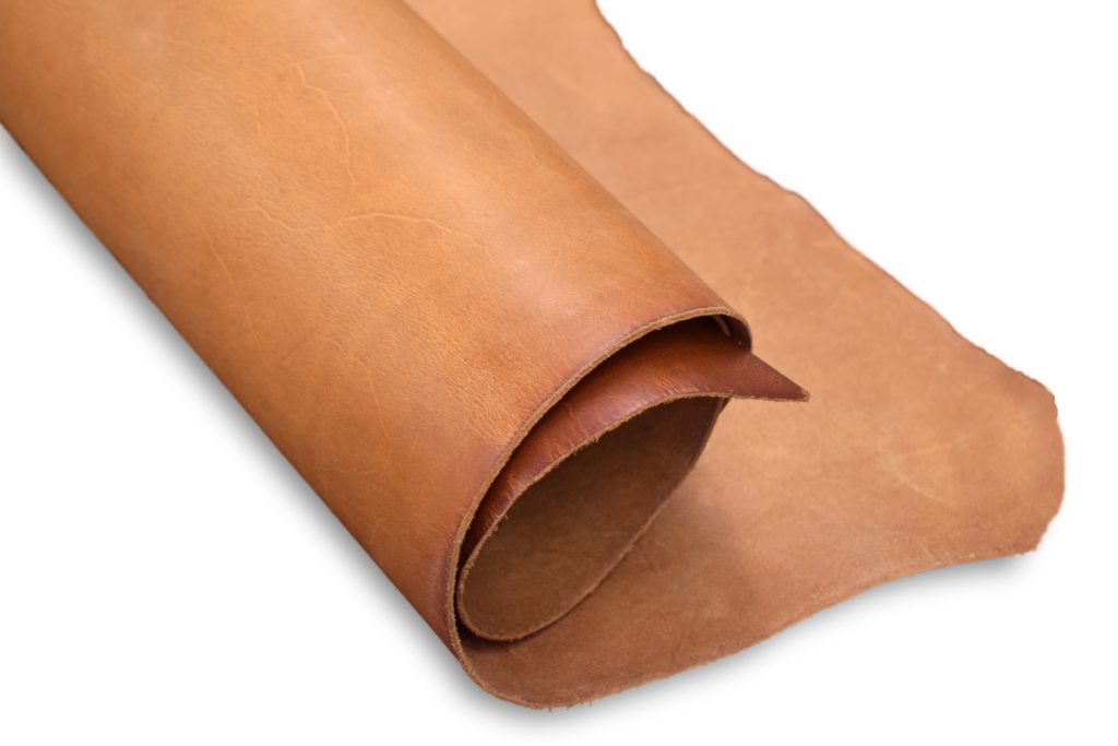 Smoked Veg Tan Double Shoulder - Natural | Montana Leather