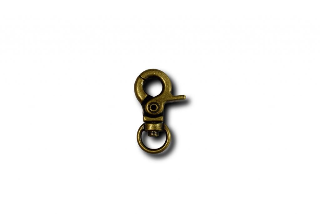 Antique Brass Small Trigger Snap #318 | Montana Leather Co.
