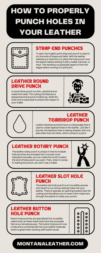 How To Properly Punch Holes in Your Leather
