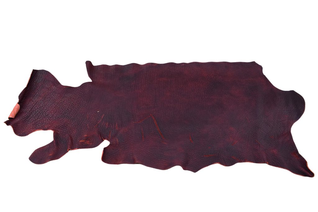 Red Utta - Shrunken Bison | Montana Leather Company
