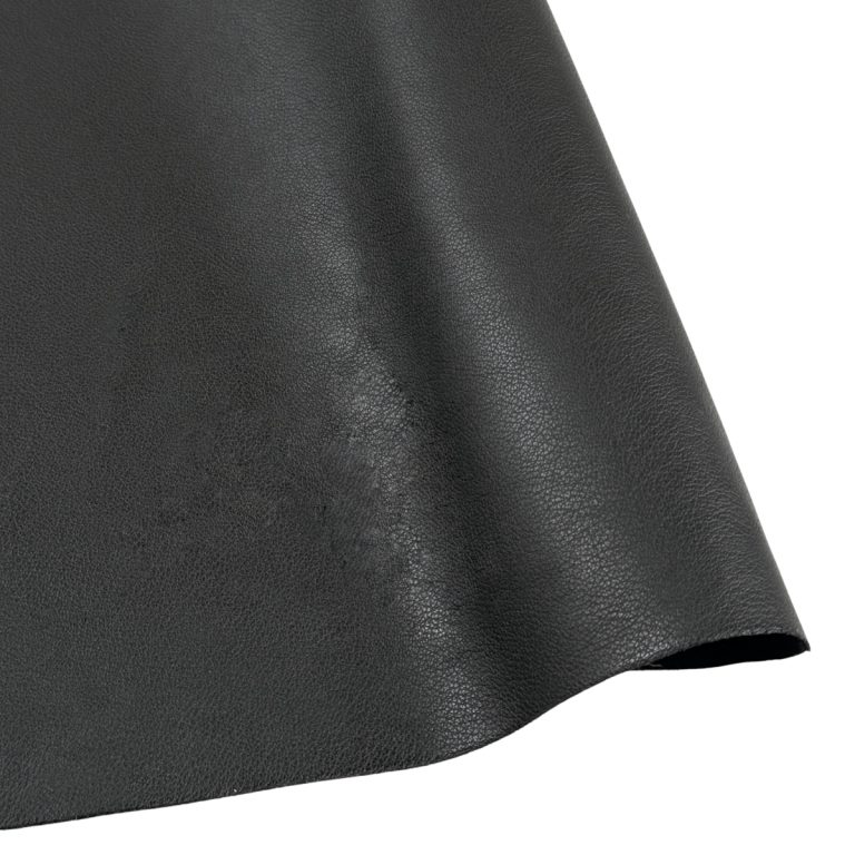 Bison / Buffalo Leather - Black - Montana Leather Company