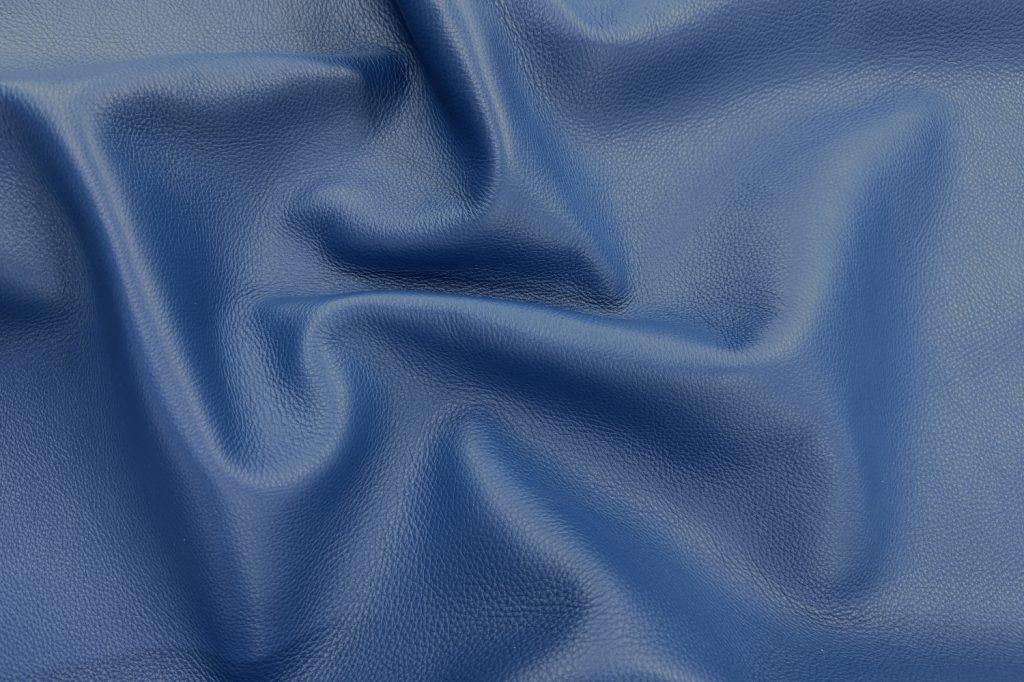 Blue Chap Leather | Cheyenne Cowhide Leather