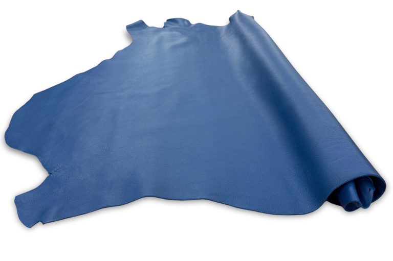 Blue Chap Leather | Cheyenne Cowhide Leather