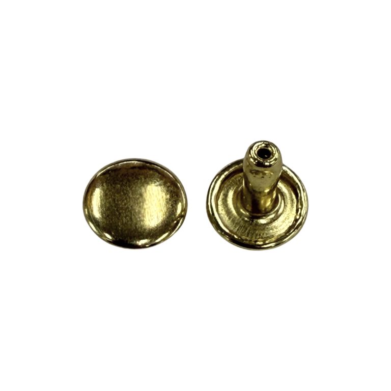 Brass Double Cap Rivets | Montana Leather Company