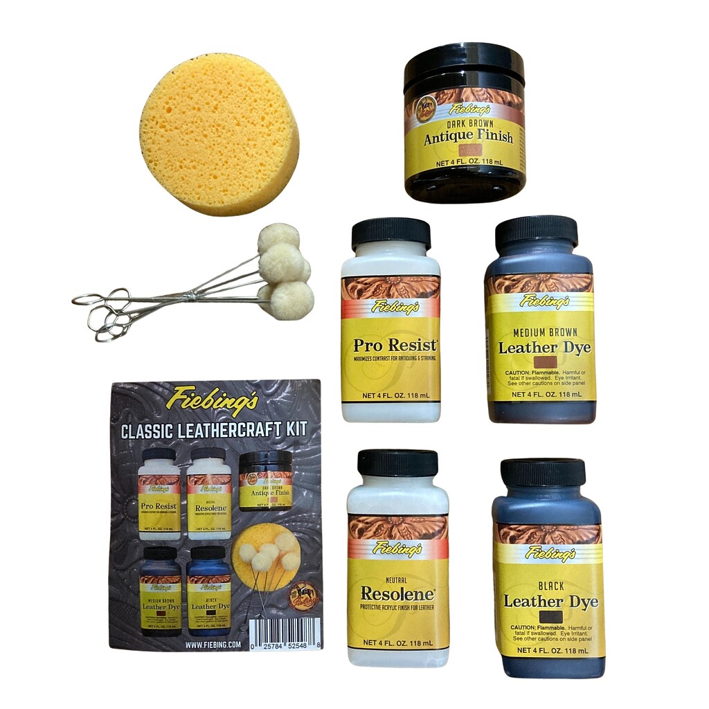 Fiebing's Classic Leathercraft Kit - Montana Leather Company