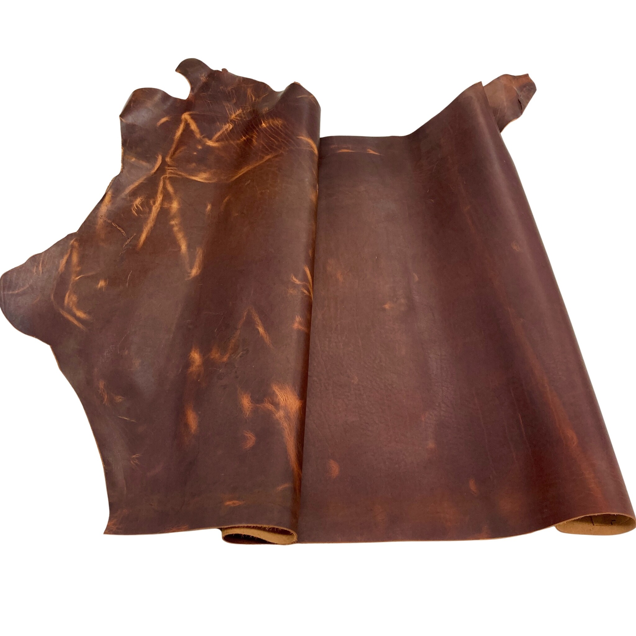 Tan Navajo Pull Up Bison | Montana Leather Company