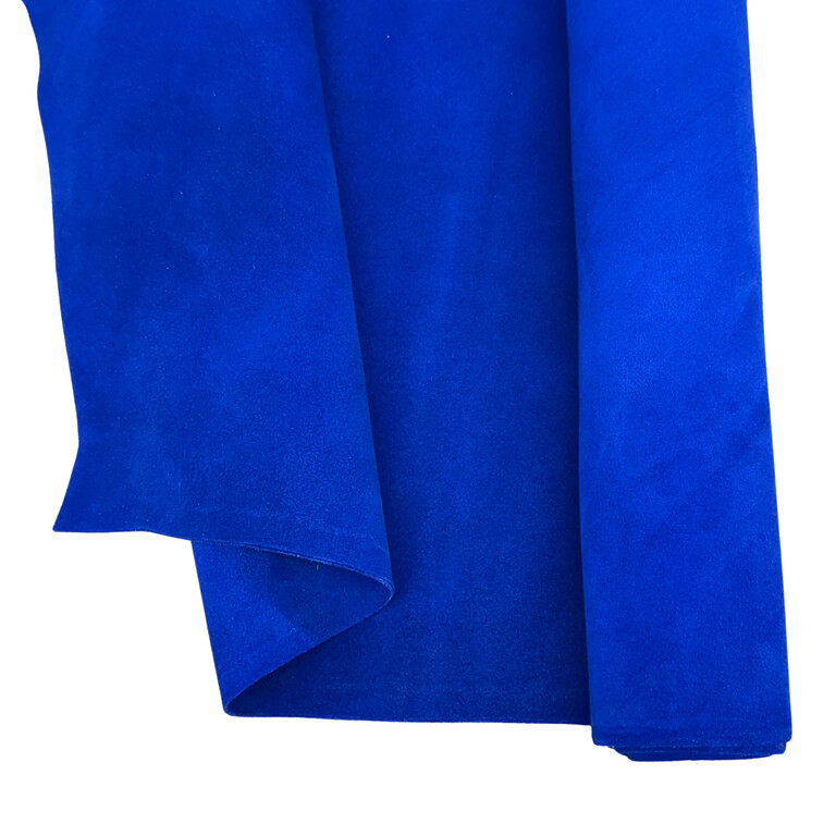 Chap Suede Split - Royal Blue | Montana Leather Company