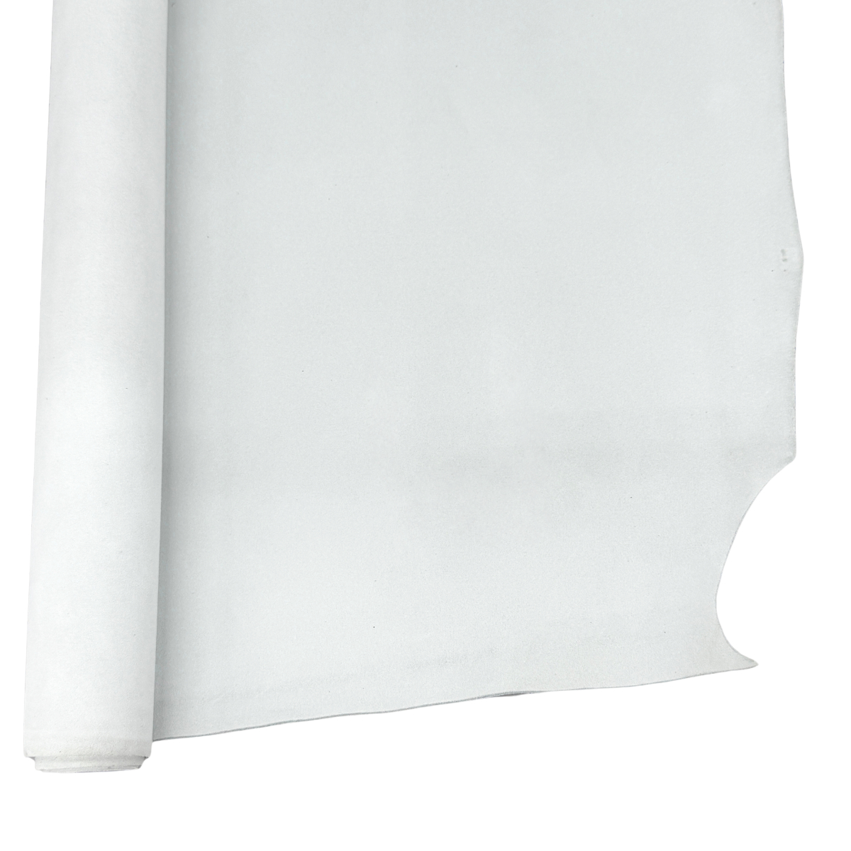 Chap Suede Split - White | Montana Leather Company