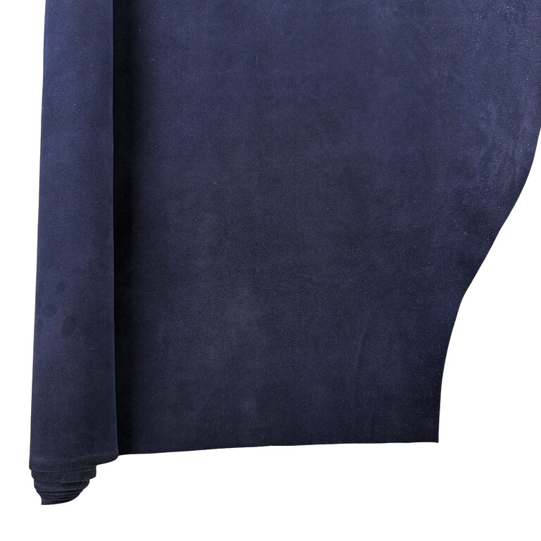 Garment Suede Split - Navy | Montana Leather Company